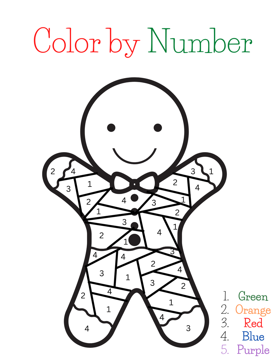 Color by Number Holiday Edition! – Whimsical Years